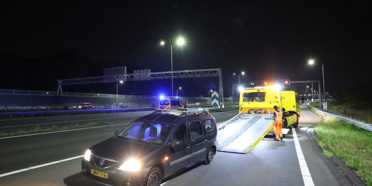Automobilist crasht op A44 | Centraal+