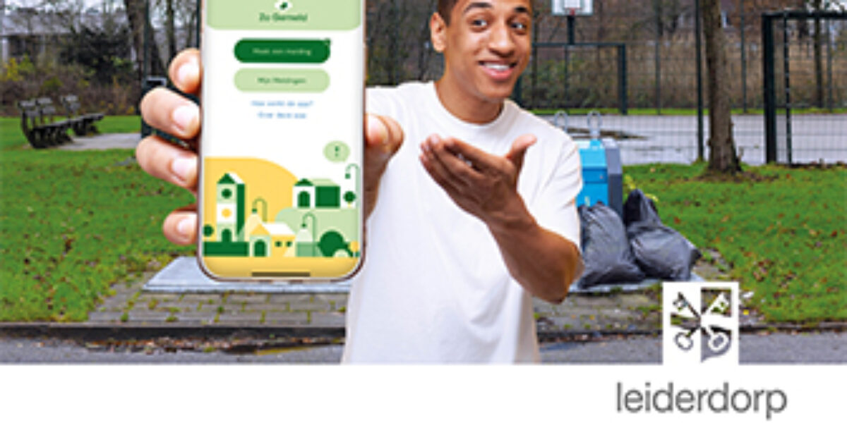 Nieuwe app voor meldingen in Leiderdorp: Zo Gemeld | Centraal+