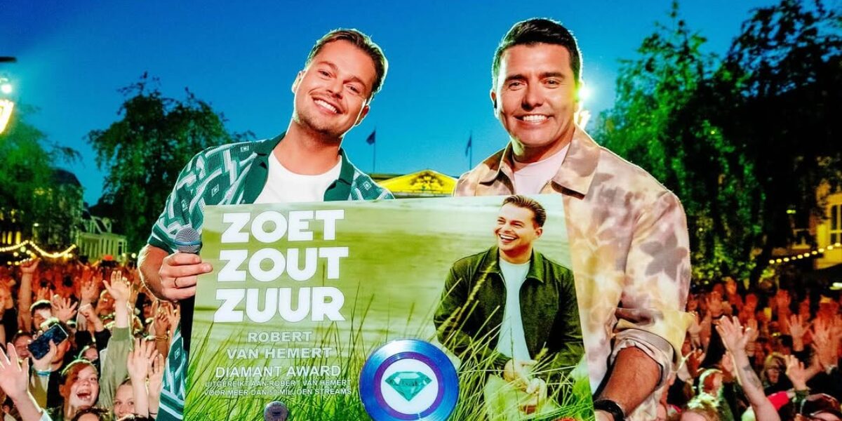 Robert van Hemert verrast: Zoet, zout zuur krijgt Diamant Award | Centraal+